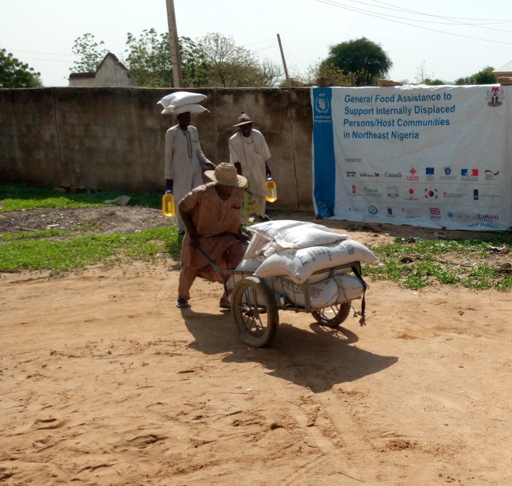 Distribution of WFP in-kind Food Assistance for the Month of February ...